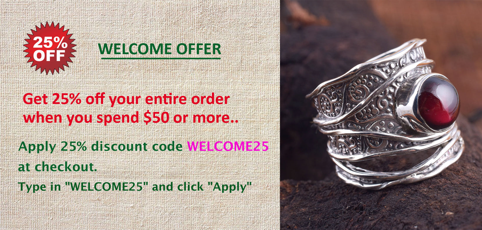 925 Sterling Silver Gemstone Jewelry Handmade Silver gemstone Jewelry ...